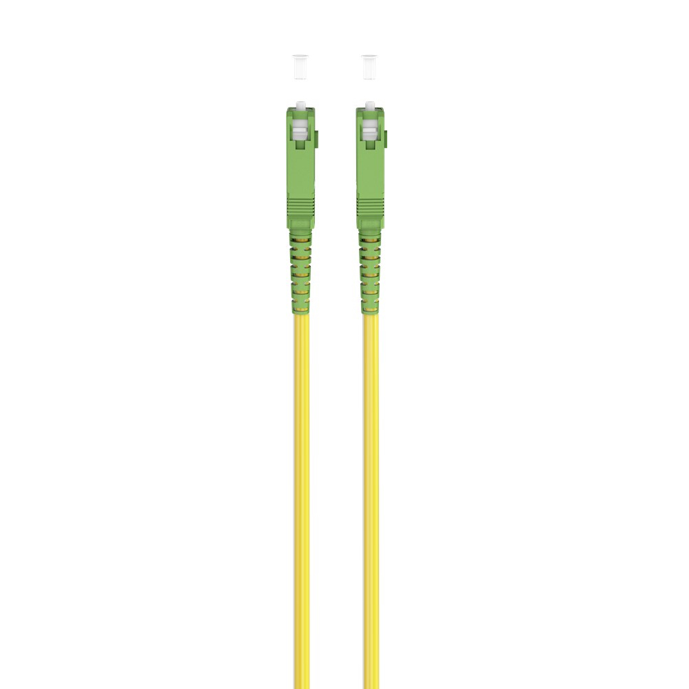 Fibre-optic Cable (FTTH) SC-APC to SC-APC, Singlemode (OS2) Simplex ...